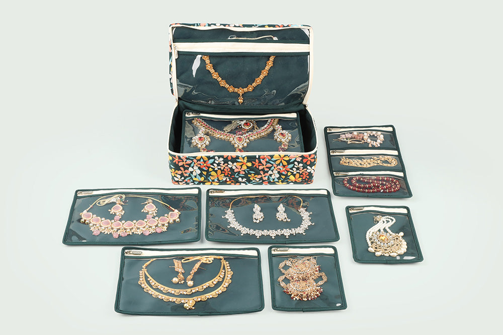 Jewellery Organiser (7P) - Daisy Delight – Spruce