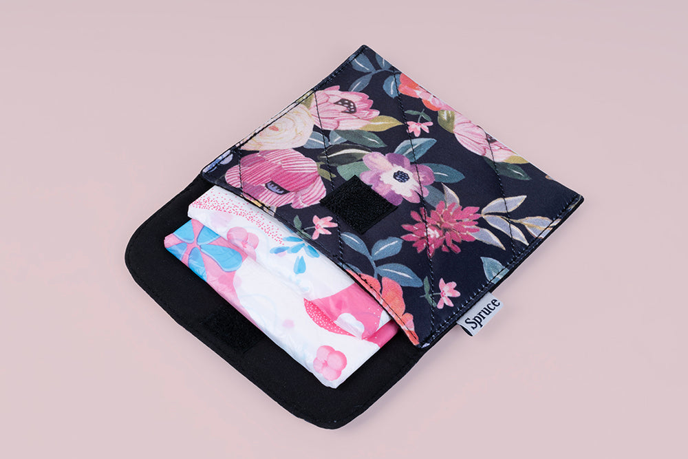 Sanitary Napkin Pouch - Floral Dream– Spruce
