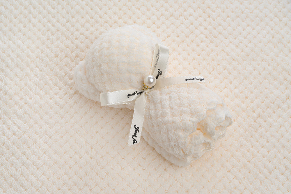 Square Teddy Napkin - White– Spruce